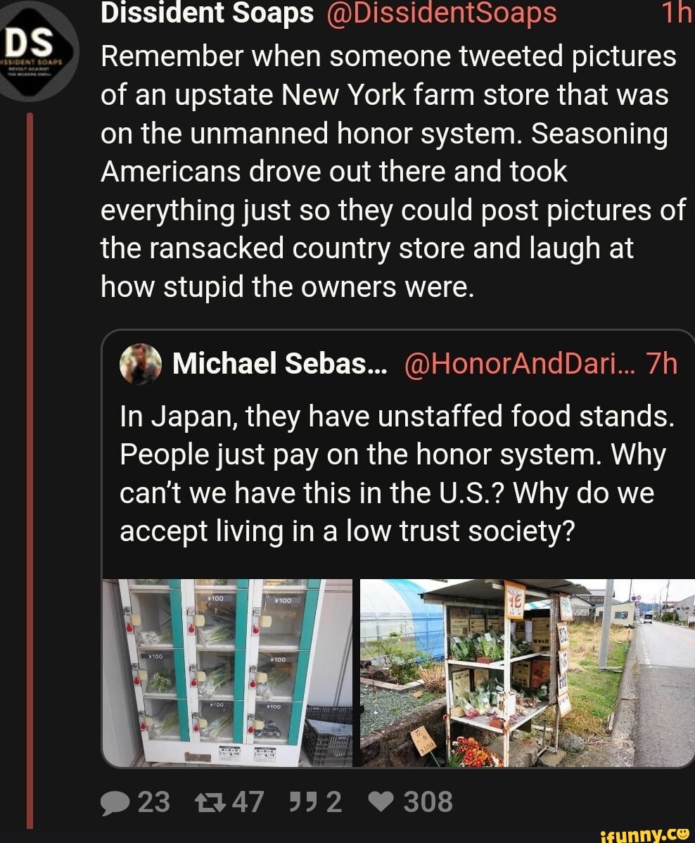 Dissident Soaps Remember when someone tweeted pictures of an upstate ...