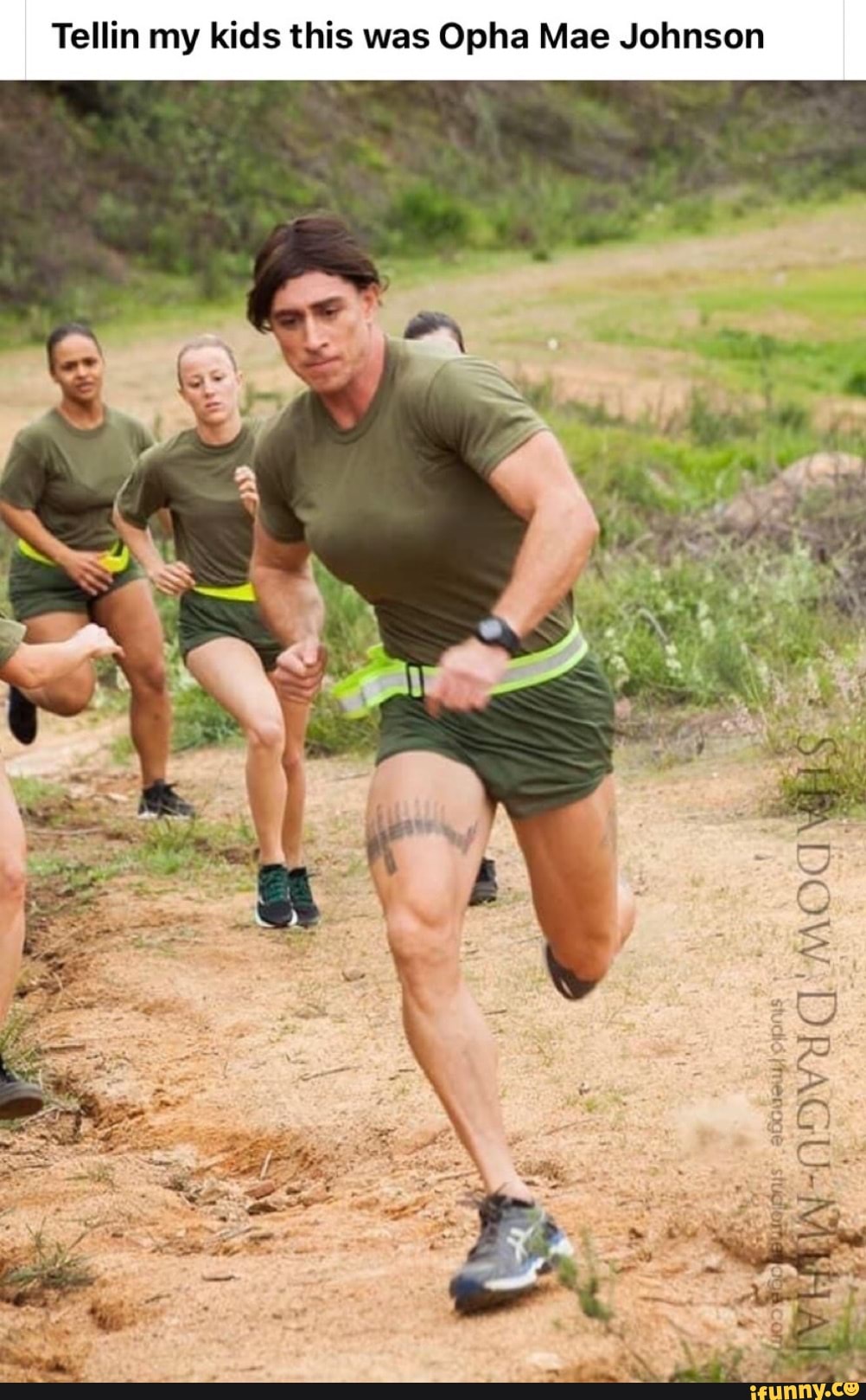 Tellin my kids this was Opha Mae Johnson DOW AGU tugior - iFunny