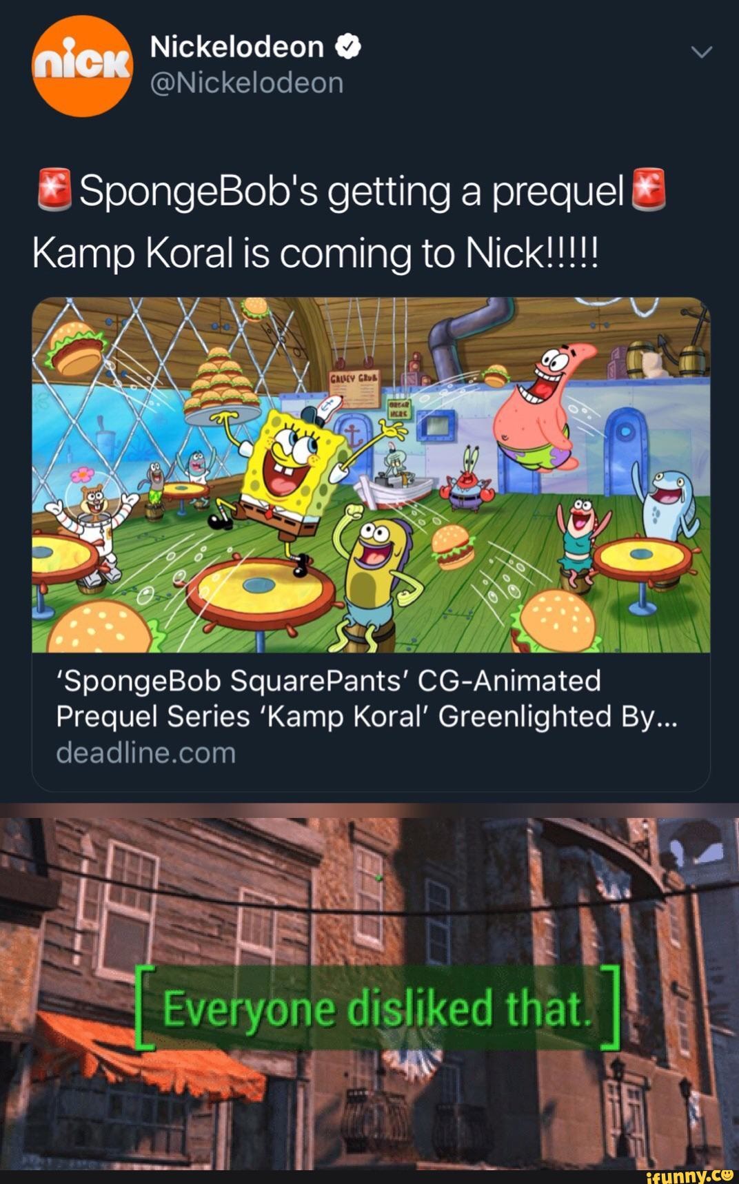 SpongeBob's getting a prequel ’SpongeBob SquarePants’ CG-Animated ...