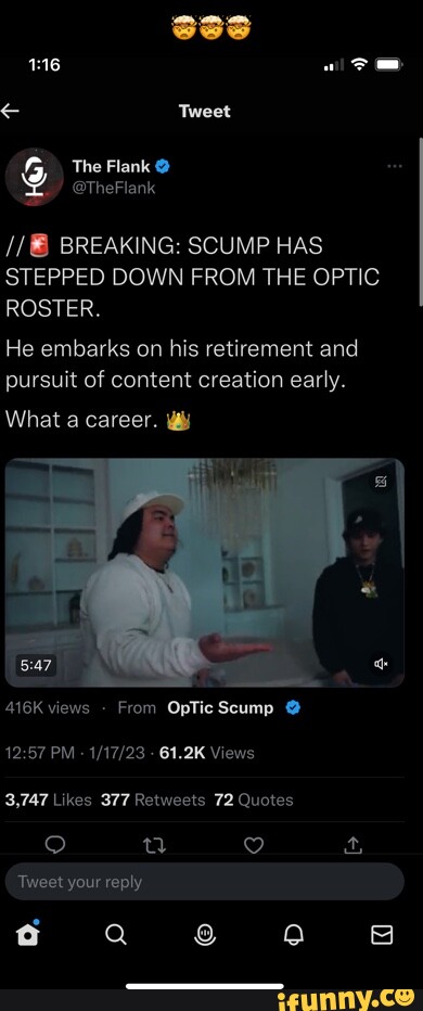 Scump memes. Best Collection of funny Scump pictures on iFunny
