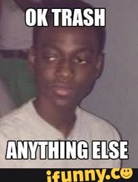 OK TRASH ANYTHING ELSE - iFunny