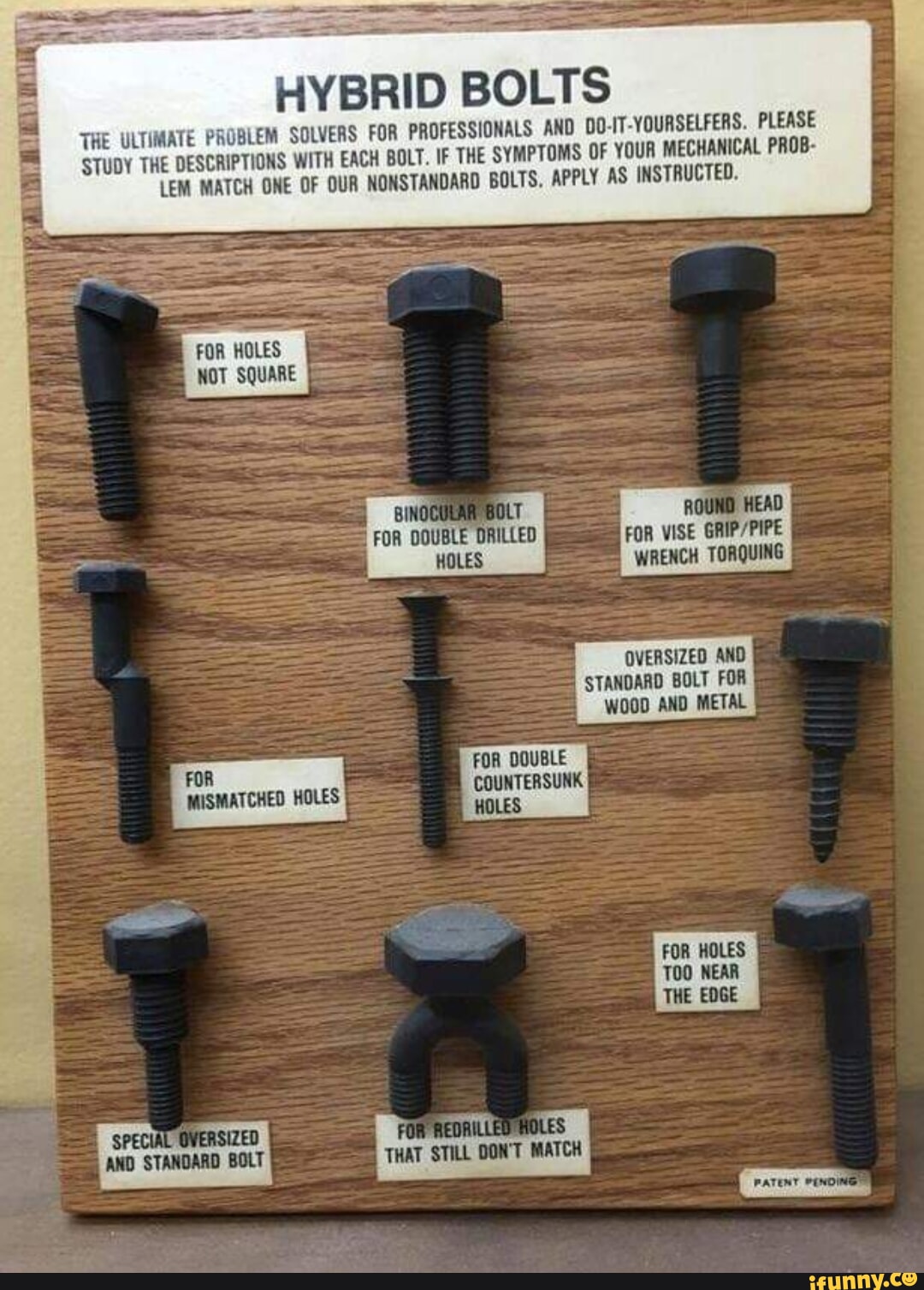 HYBRID BOLTS THE ULTIMATE PROBLEM SOLVERS FOR PROFESSIONALS AND DO-IT ...