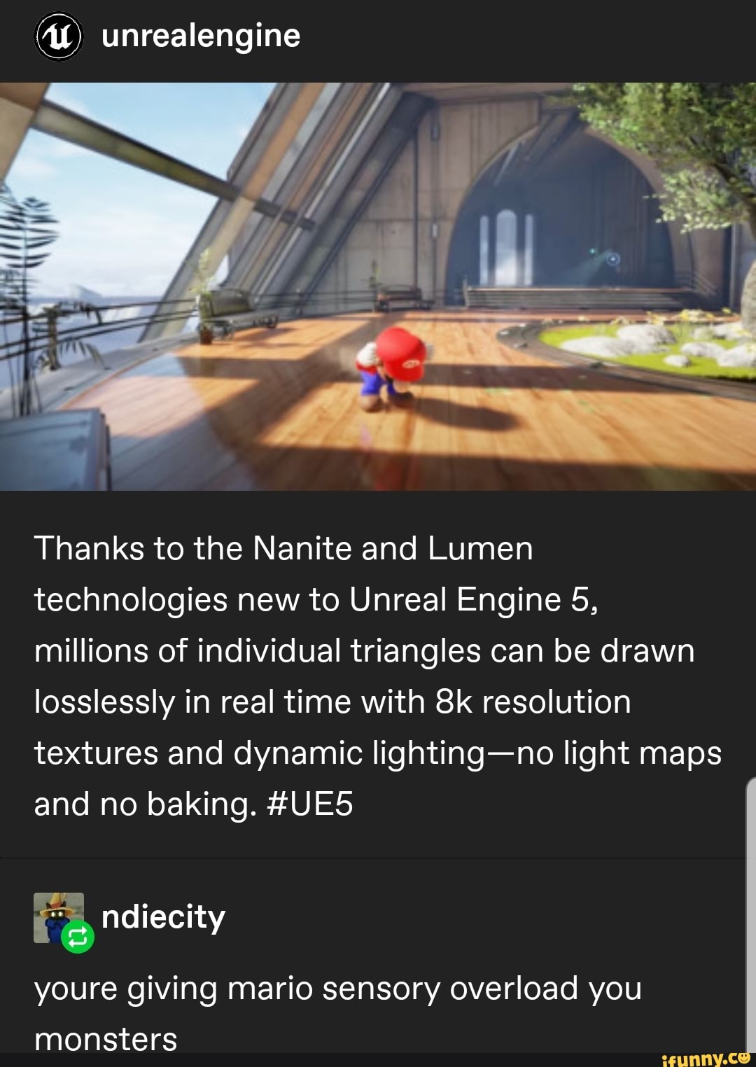 GD unrealengine Thanks to the Nanite and Lumen technologies new to ...