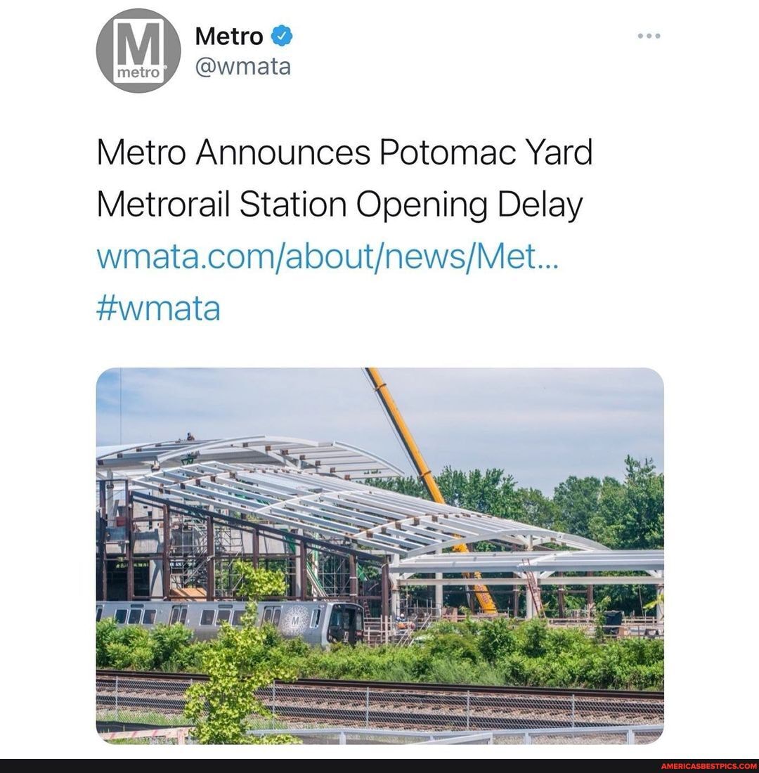 M Metro @ metro @wmata Metro Announces Potomac Yard Metrorail Station ...