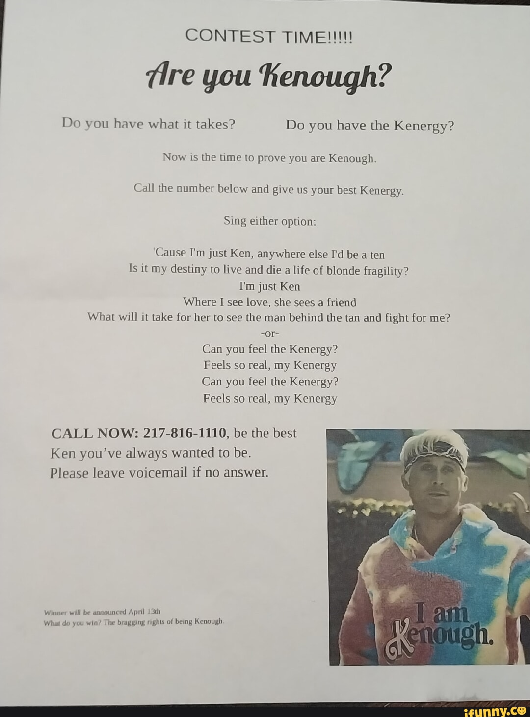 Kenough memes. Best Collection of funny Kenough pictures on iFunny