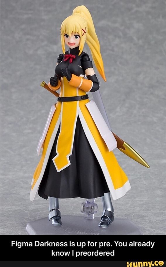 Figma Darkness is up for pre. You already know I preordered - Figma ...