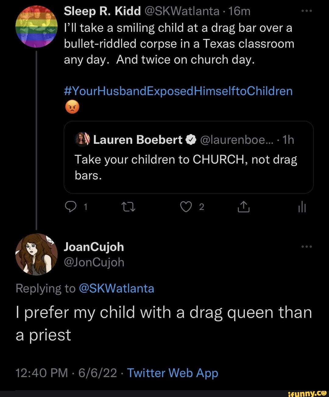 Lauren strikes again. - Sleep R. Kidd @SKWatlanta- I'll take a smiling ...