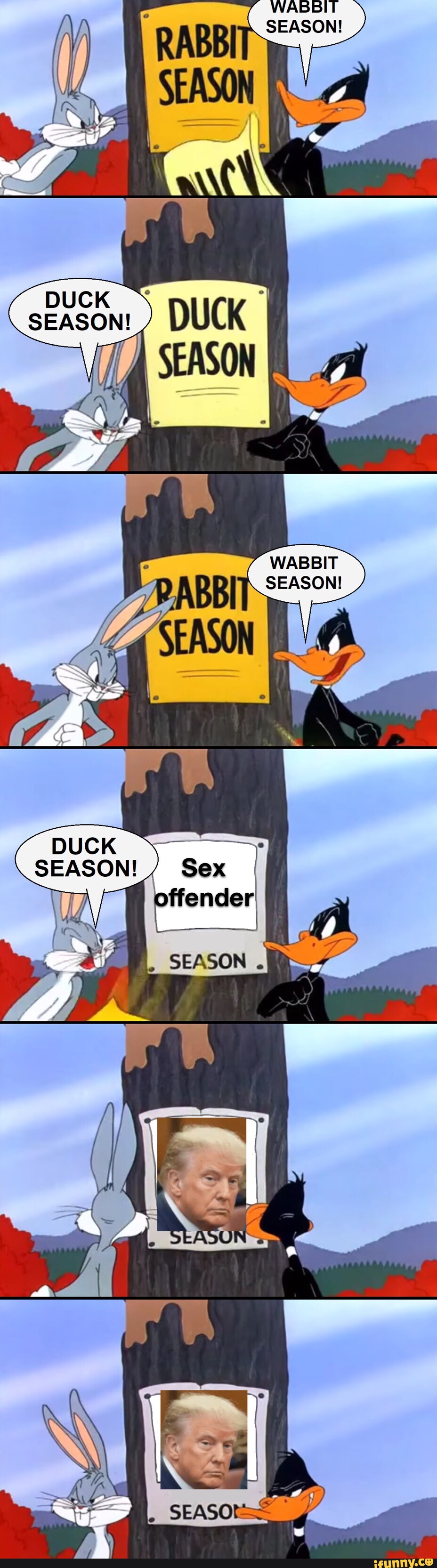 WABBIT SEASON! SEASON WABBIT SEASON! ha> SEASON - iFunny