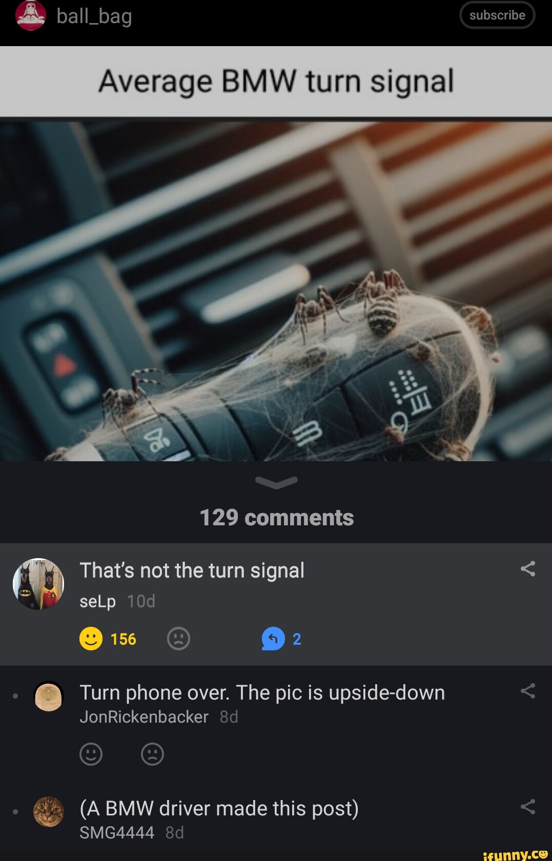 Bmw Turn Signal Meme