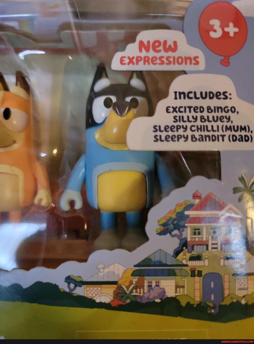 ' EXCiTeD BINGO, SILLY BLUeY, sLeePy CHILLI (MUM), sLeePy BandiT (Dad ...
