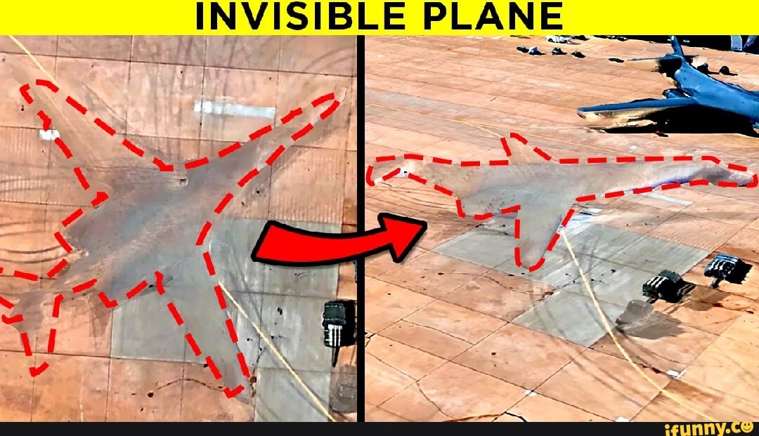 INVISIBLE PLANE - iFunny