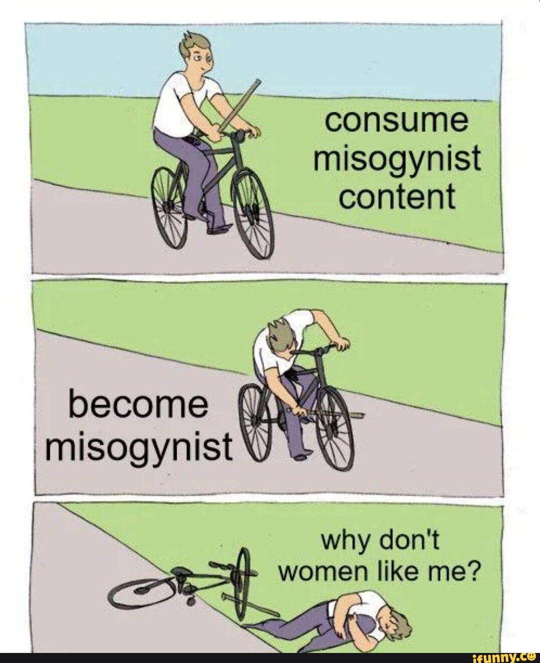 Misogynist memes. Best Collection of funny Misogynist pictures on iFunny
