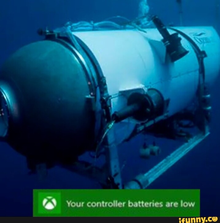 Your controller batteries are low - iFunny