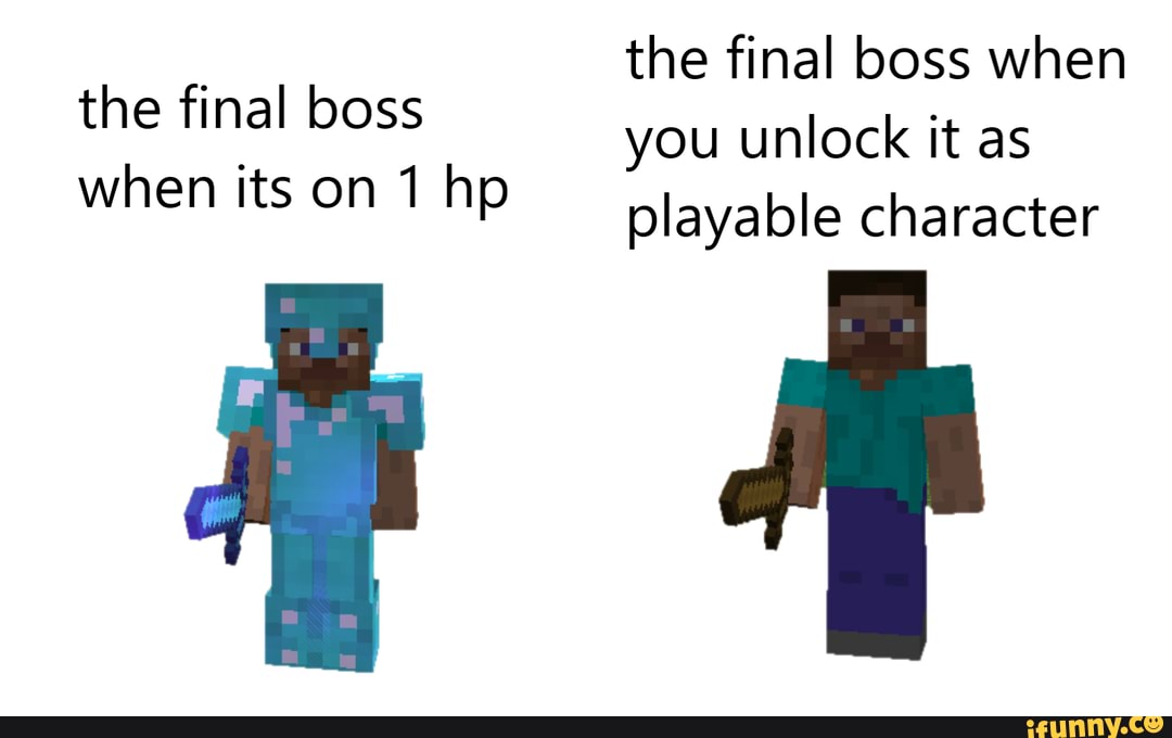 You unlock it as playable character the final boss when its on 1 hp ...