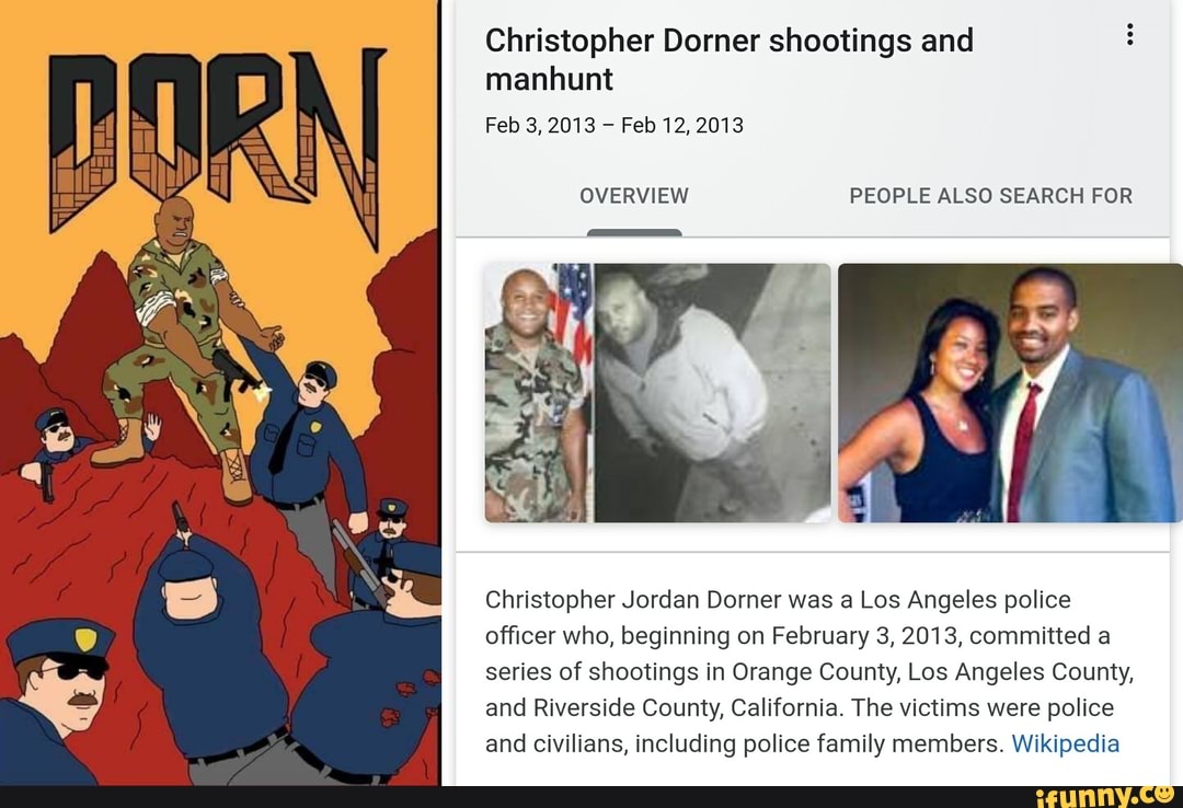 Manhunt Christopher Jordan Dorner was a Los Angeles police officer who ...