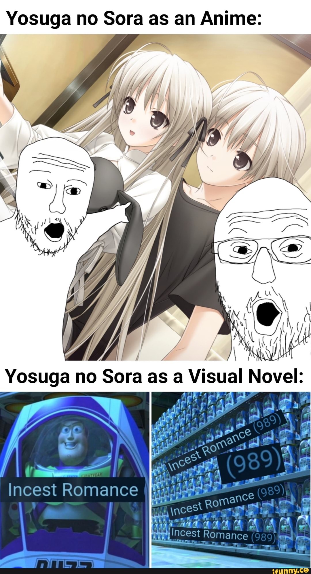Yosuga no Sora as an Anime: uh Yosuga no Sora as a Visual Novel: Incest ...