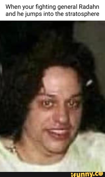 When your fighting general Radahn and he jumps into the stratosphere ...