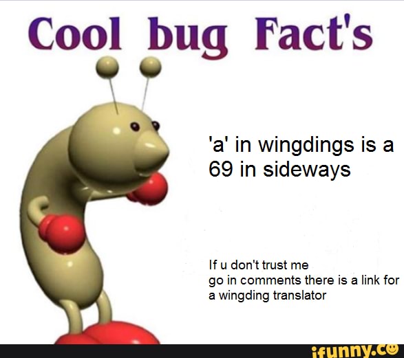 Wingding memes. Best Collection of funny Wingding pictures on iFunny