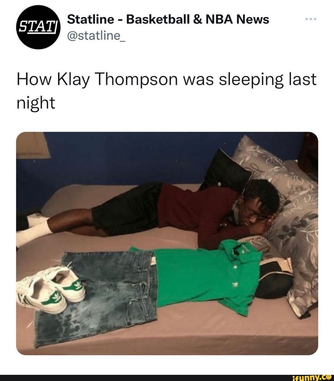 STAT Statiline Basketball & NBA News @statline_ How Klay Thompson was ...