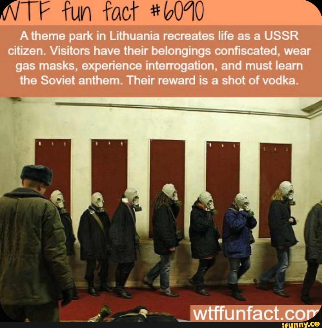 Tocr A theme park in Lithuania recreates life as a USSR citizen ...
