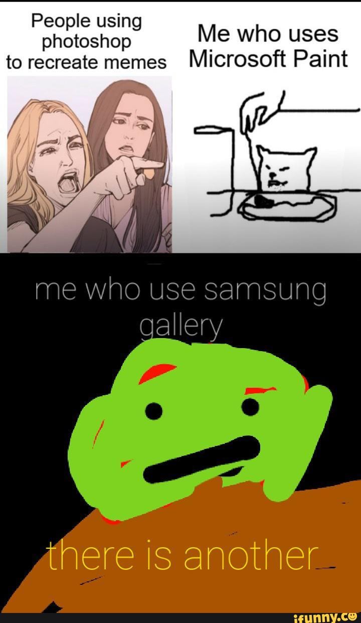 Microsoft Paint Memes