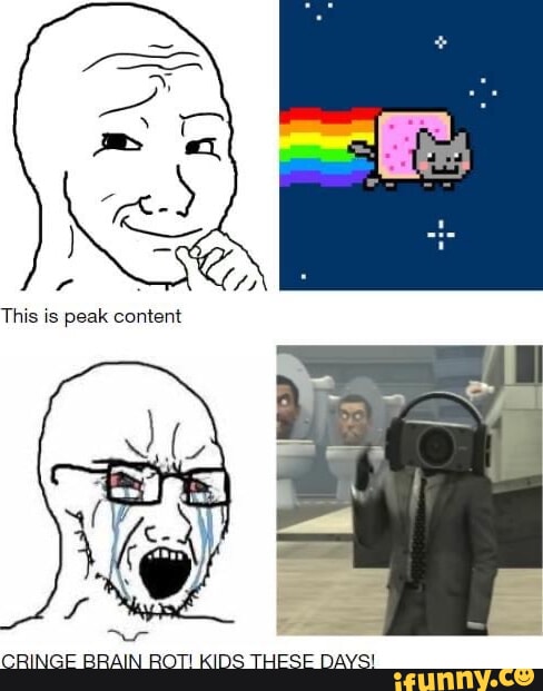 CRINGE BRAIN ROT' KIDS THESE DAYS' - iFunny