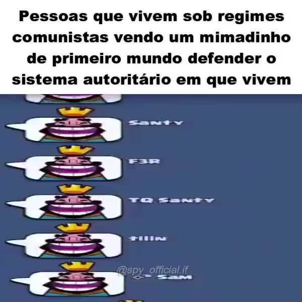 Pessoas que vivem sob regimes comunistas vendo um mimadinho de primeiro ...