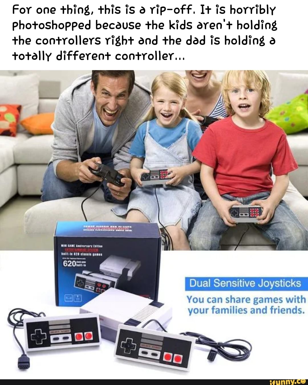 For one thing, this is vip-off. It is horribly Photoshopped because the ...