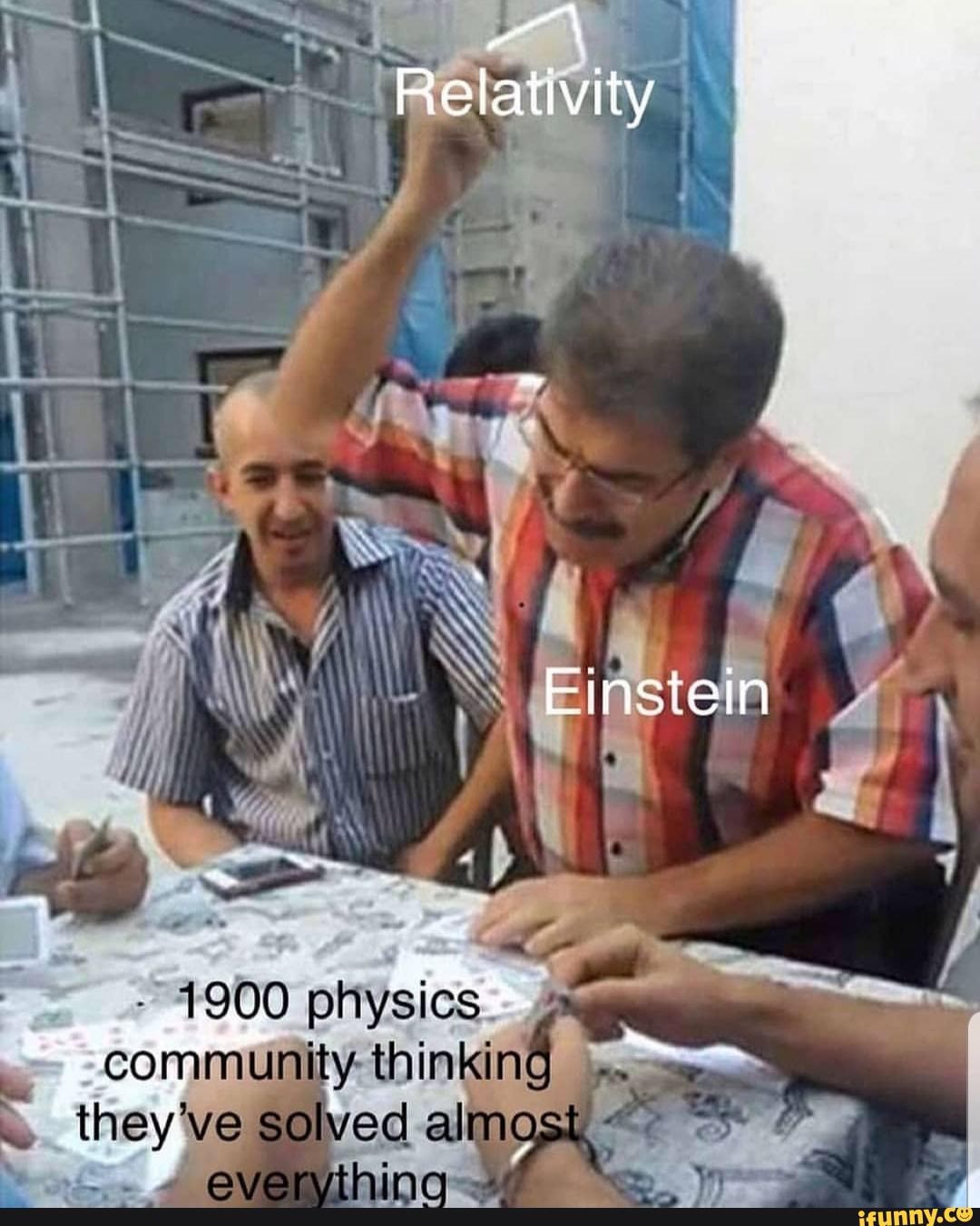 Relativity Einstein - 1900 physies community thinking they've solved ...