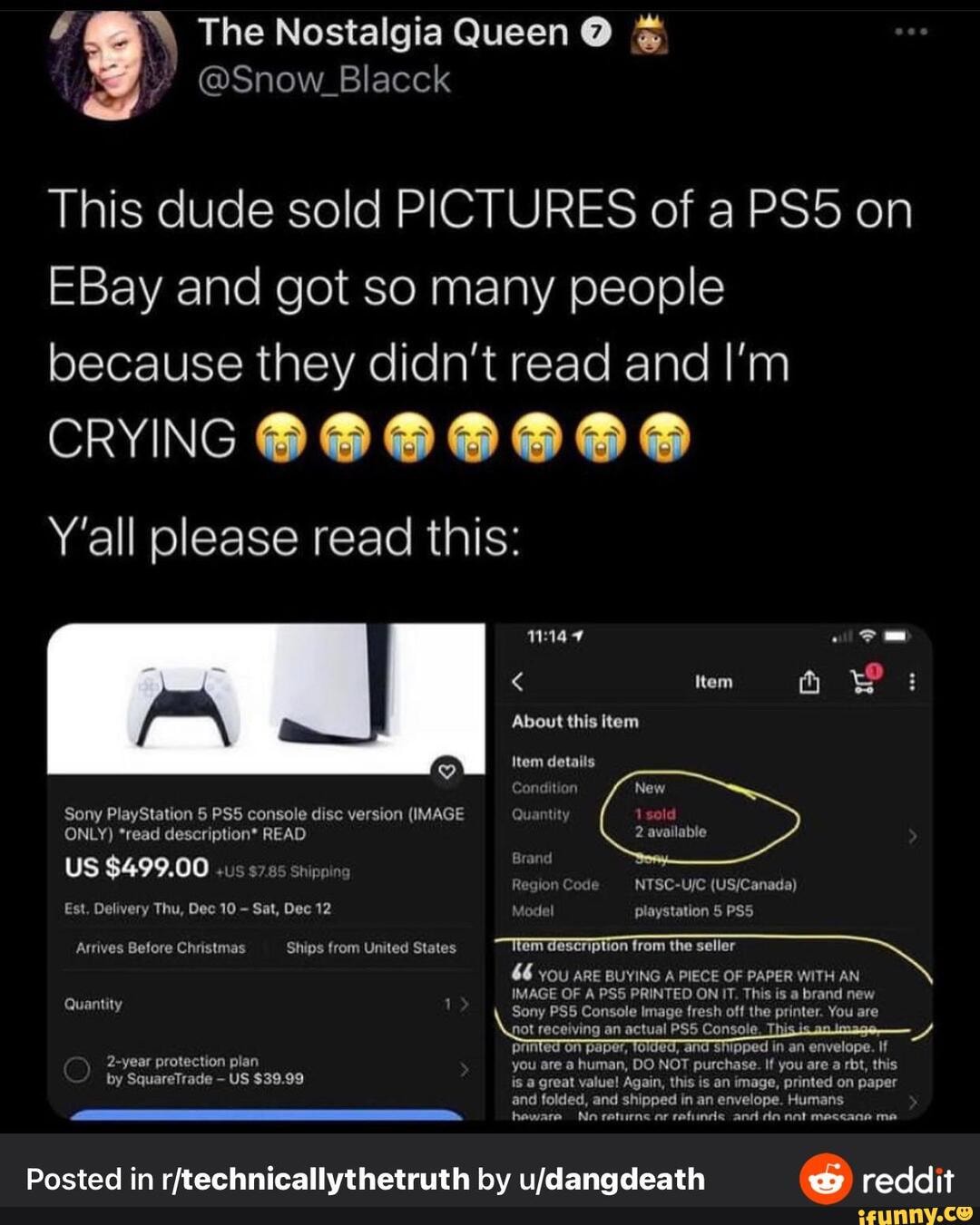 Just saw this on Reddit lol #meme #ps5 #funny - The Nostalgia Queen ...