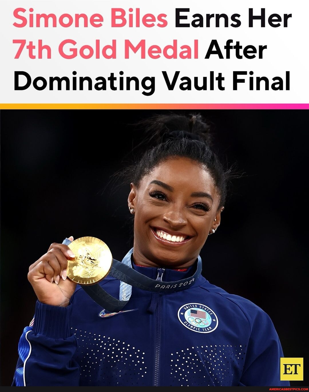 Simone Biles wins her 7th gold medal at the Olympics, and 10th overall ...