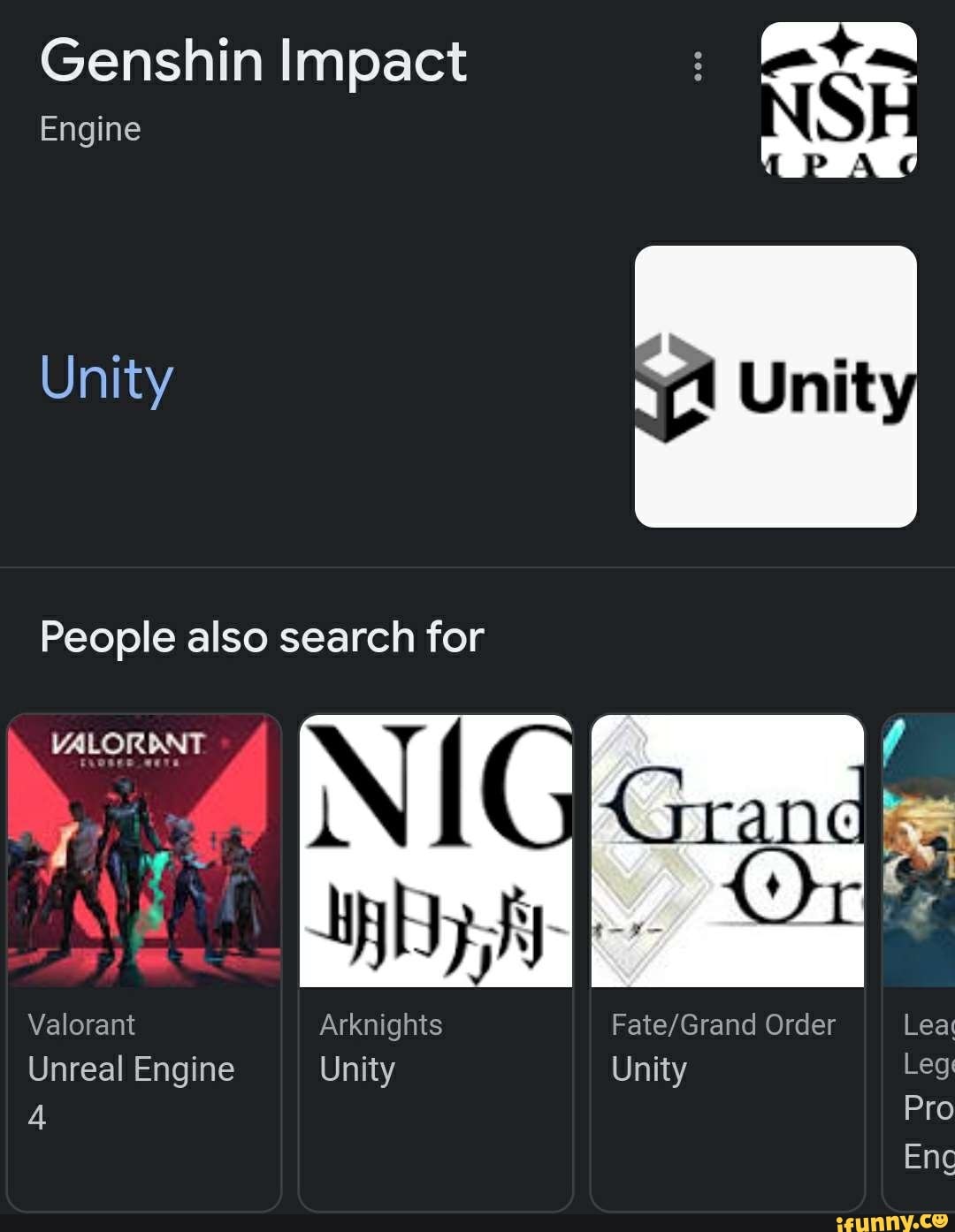 Genshin Impact Engine Unity People also search for VALOR INT Zs Valorant Arknights Order Lea ...