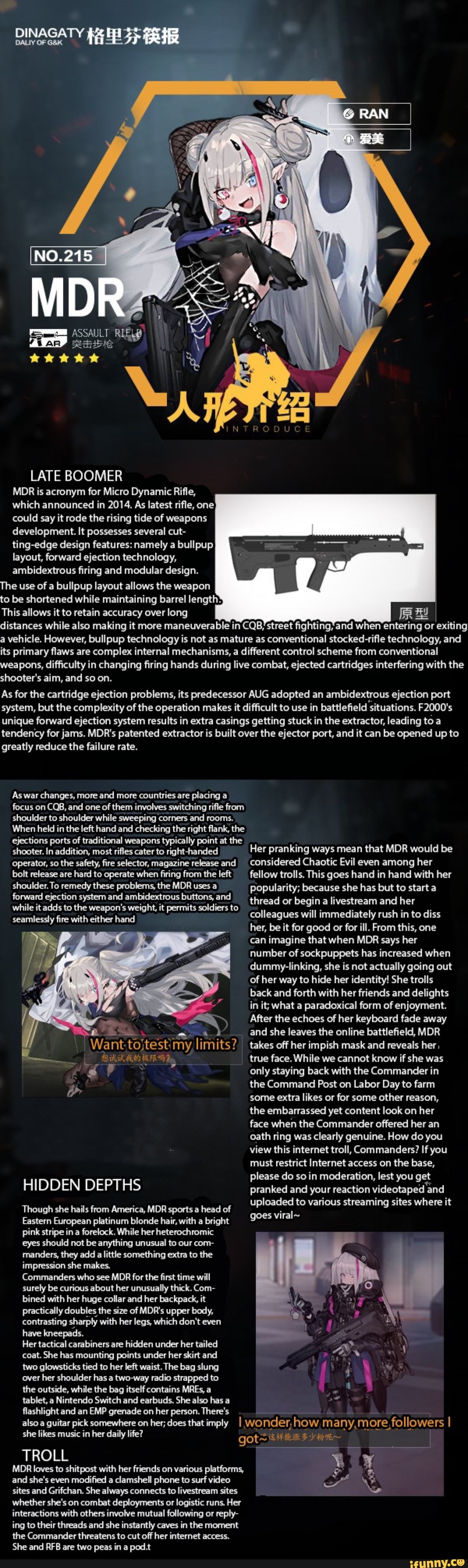 Ambidextrous ﬁring and modular design. The ofa bullpup layout allows ...