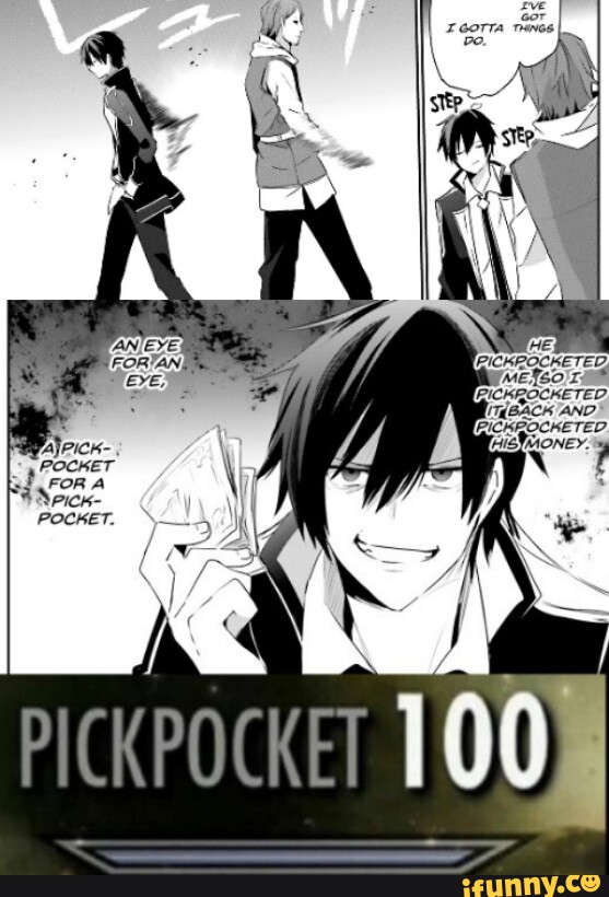 Pickpocketing memes. Best Collection of funny Pickpocketing pictures on ...