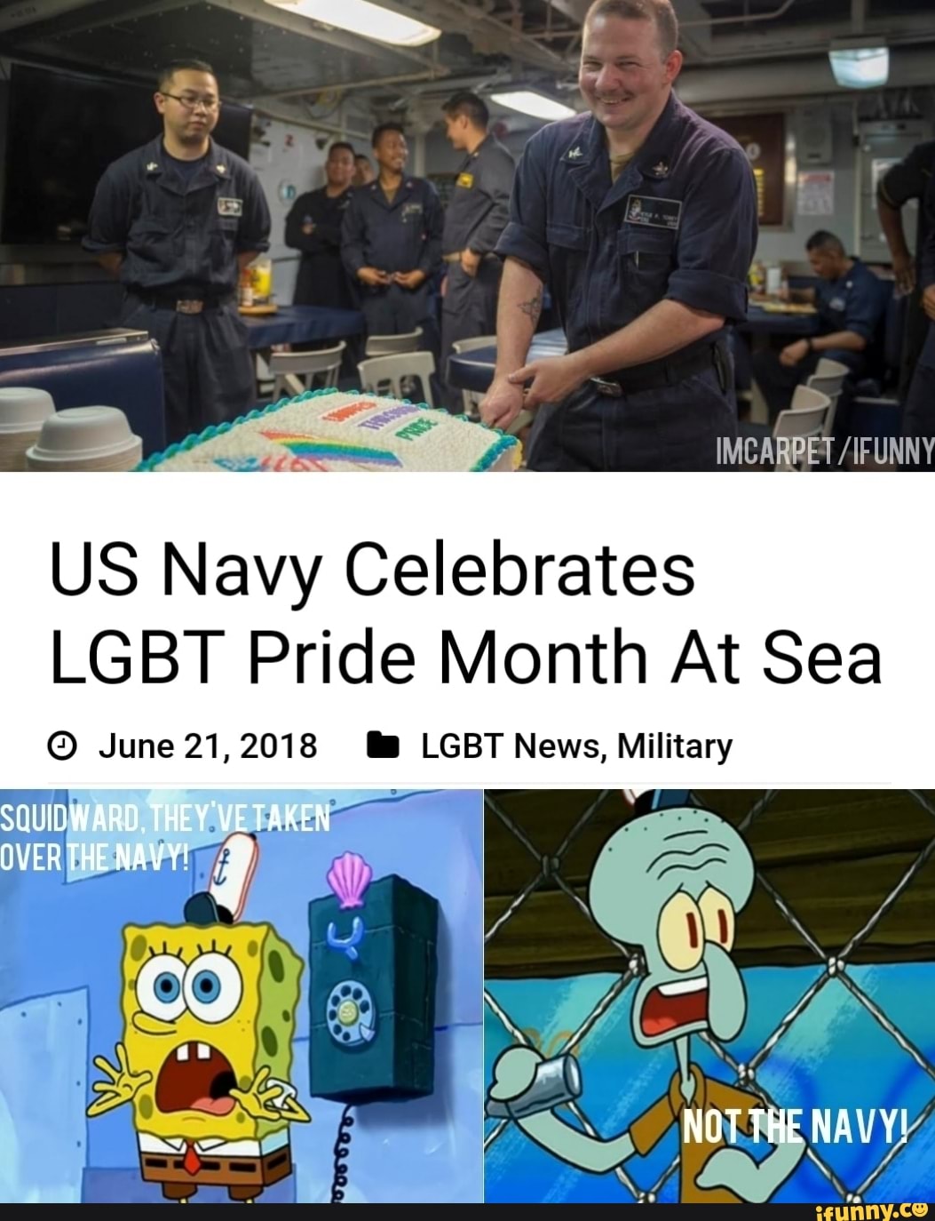 US Navy Celebrates LGBT Pride Month At Sea 9 June 21,2018 . LGBT News ...