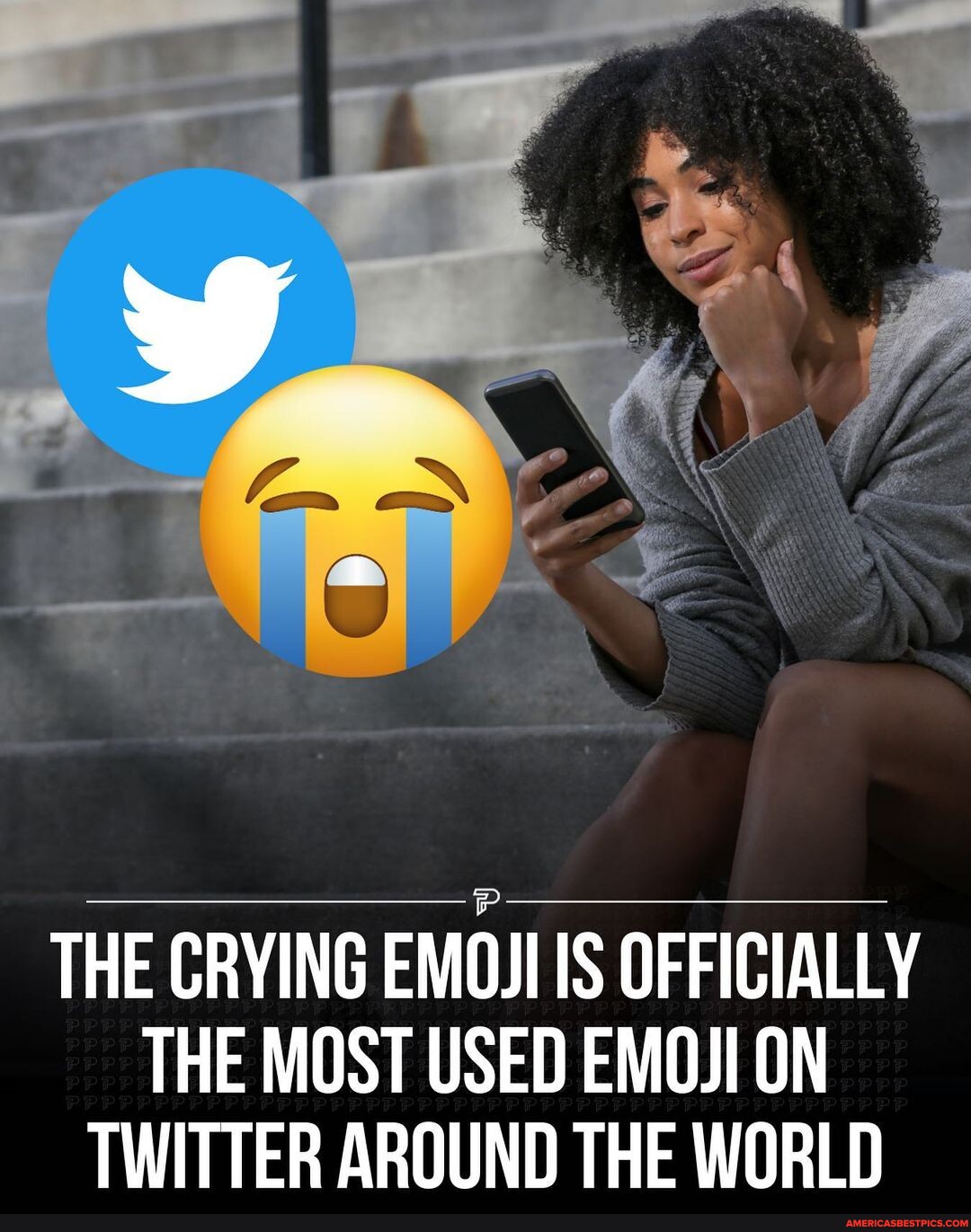 The crying emoji (😭) is officially the most used emoji on Twitter ...