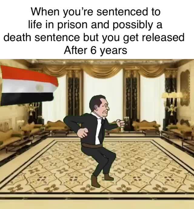 When you're sentenced to life in prison and possibly a death sentence ...