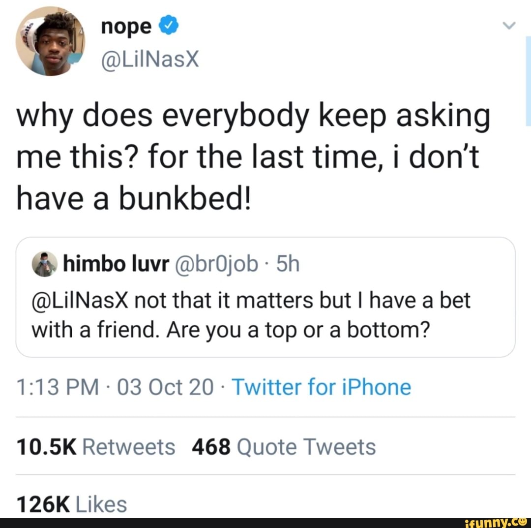 Why does everybody keep asking me this? for the last time, i don't have ...