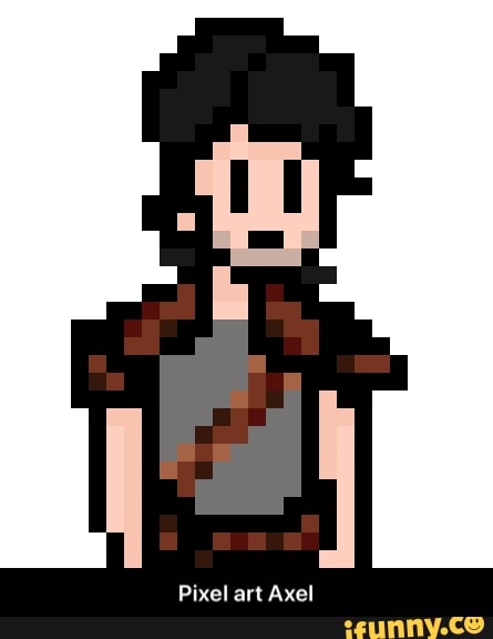 Pixel art Axel - Pixel art Axel - iFunny