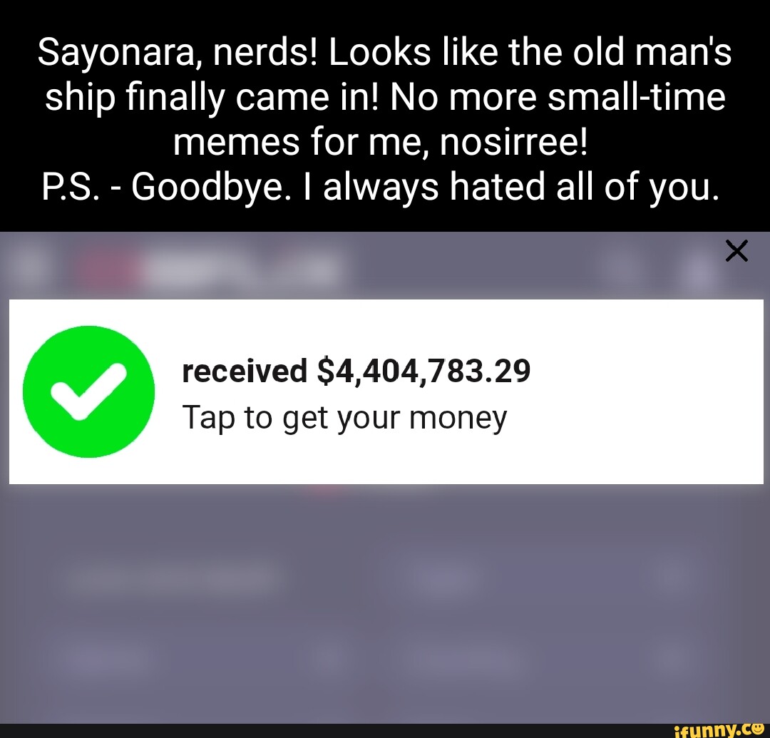 Sayonara memes. Best Collection of funny Sayonara pictures on iFunny