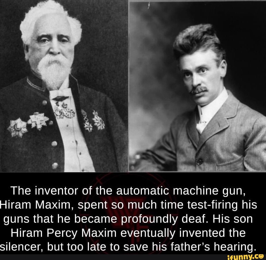 The inventor of the automatic machine gun, Hiram Maxim, spent so much ...