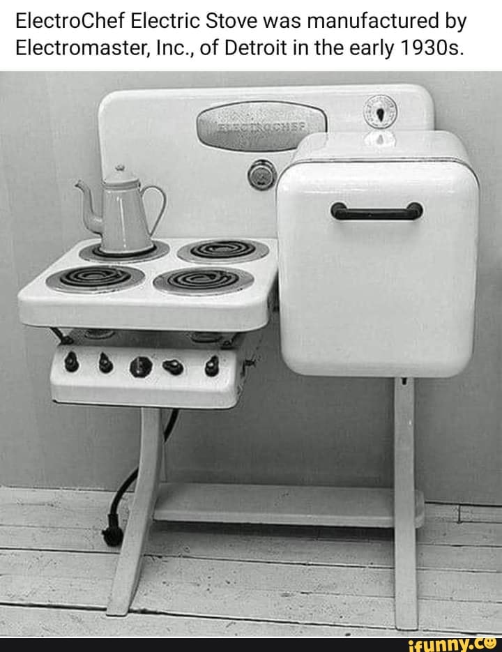 ElectroChef Electric Stove was manufactured by Electromaster, Inc., of ...