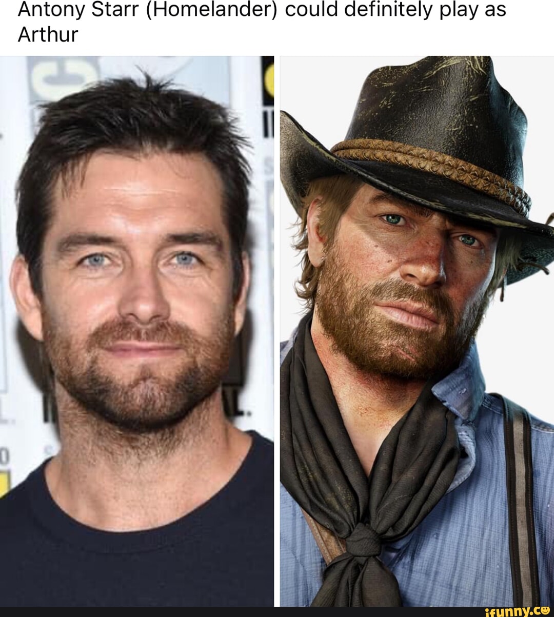 Antony Starr (Homelander) could definitely play as Arthur - iFunny