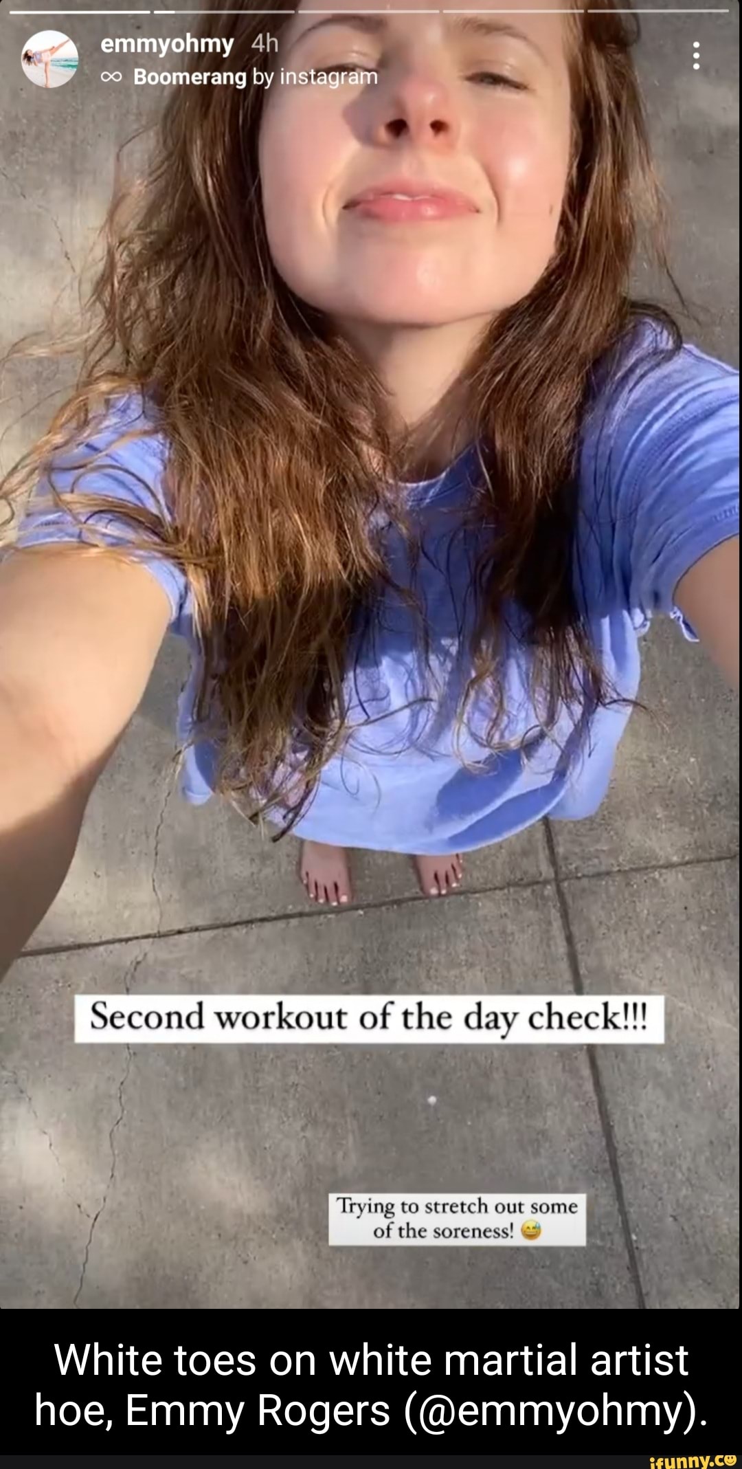 Emmyohmy Boomerang by instagraim I Second workout of the day check!!! I ...