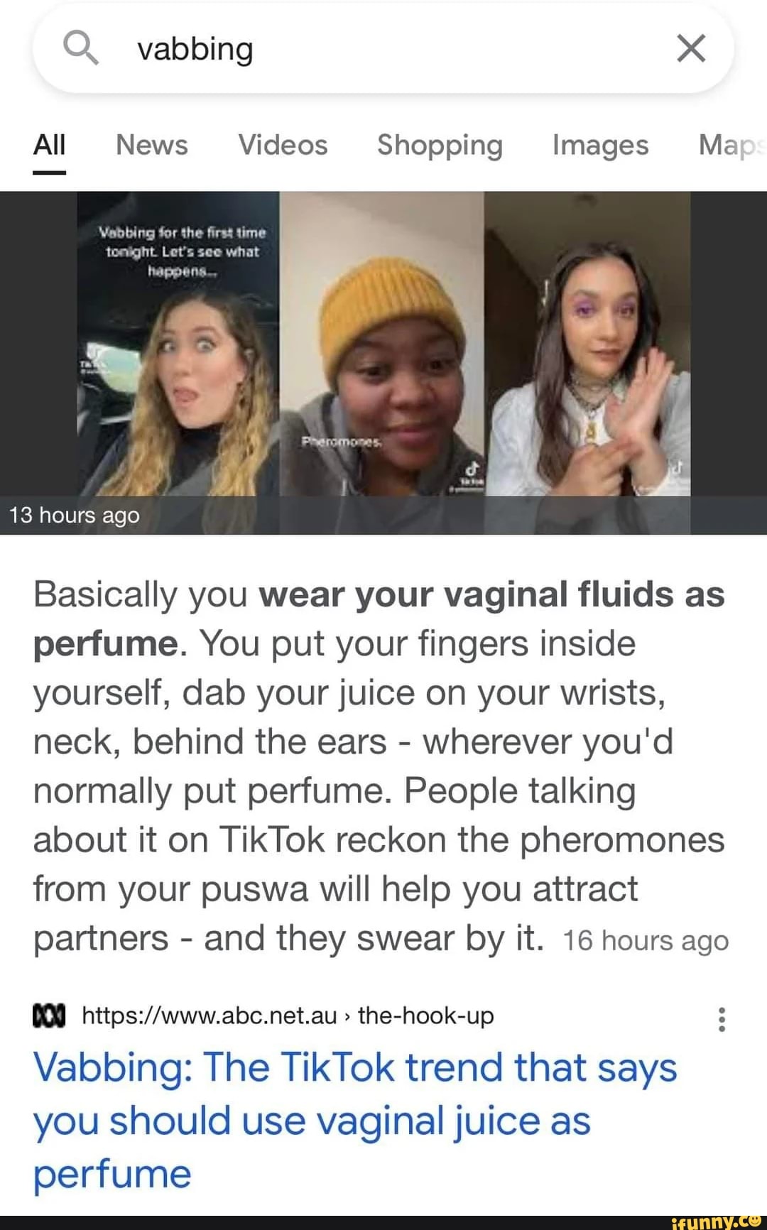 Vabbing Sor dhe Let's see whet All News Videos Shopping Images Ma 13 ...