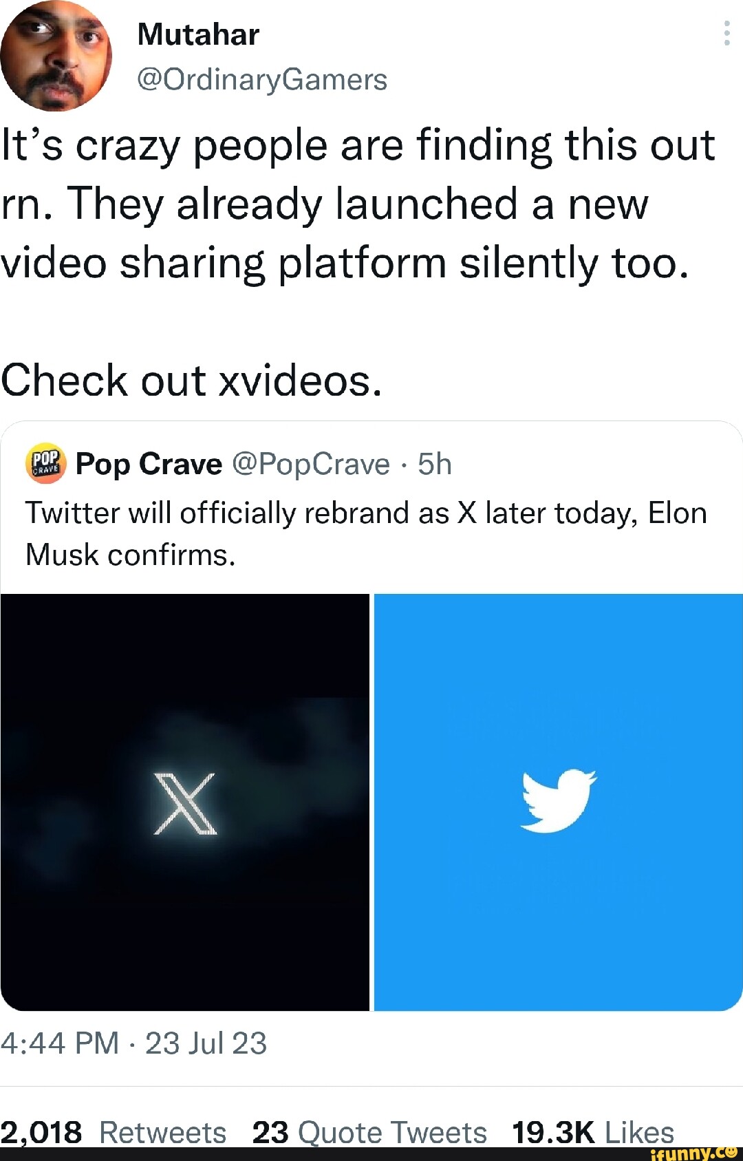 Mutahar @OrdinaryGamers It's crazy people are finding this out rn. They ...