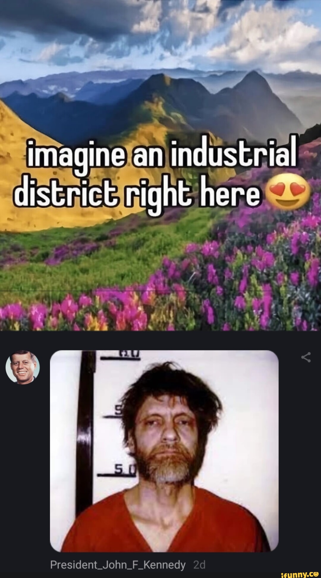 Imagine an industrial district right here at te President_John_F ...