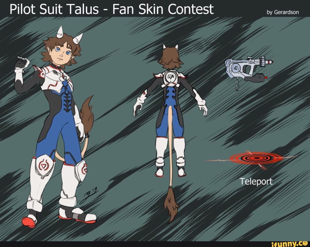 Pilot Suit Talus - Fan Skin Contest bysemm - iFunny