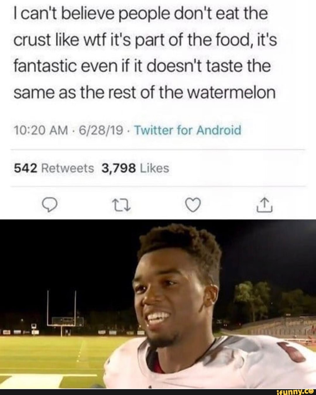 I can't believe people don't eat the crust like wtf it's part of the ...