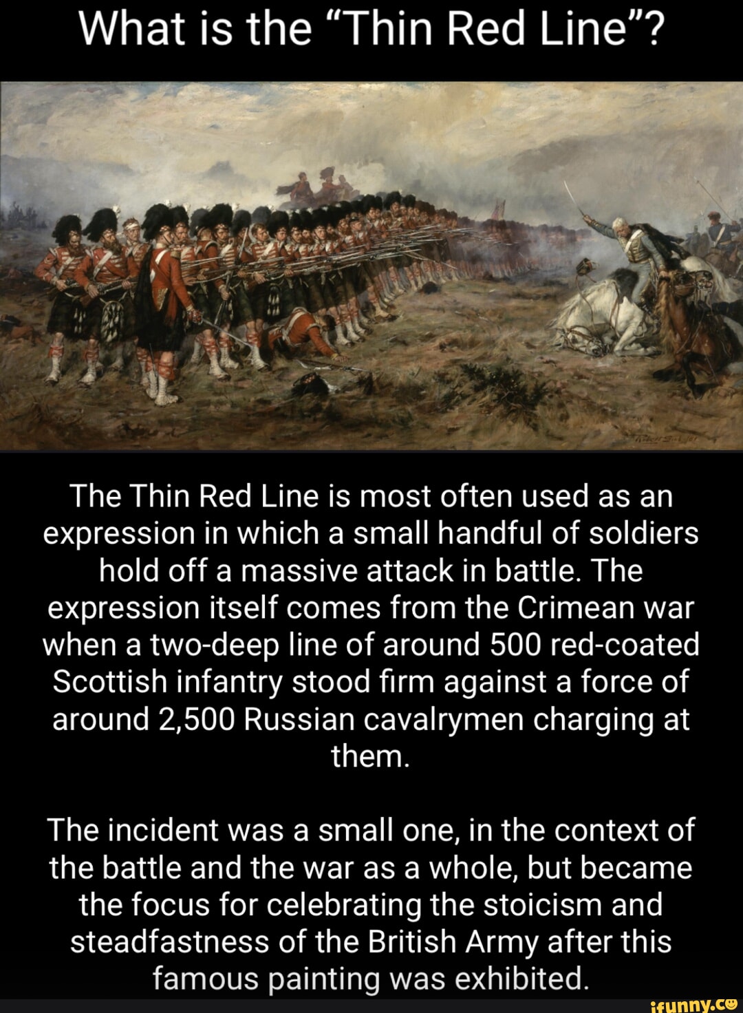 What is the "Thin Red Line'? The Thin Red Line is most often used as an ...